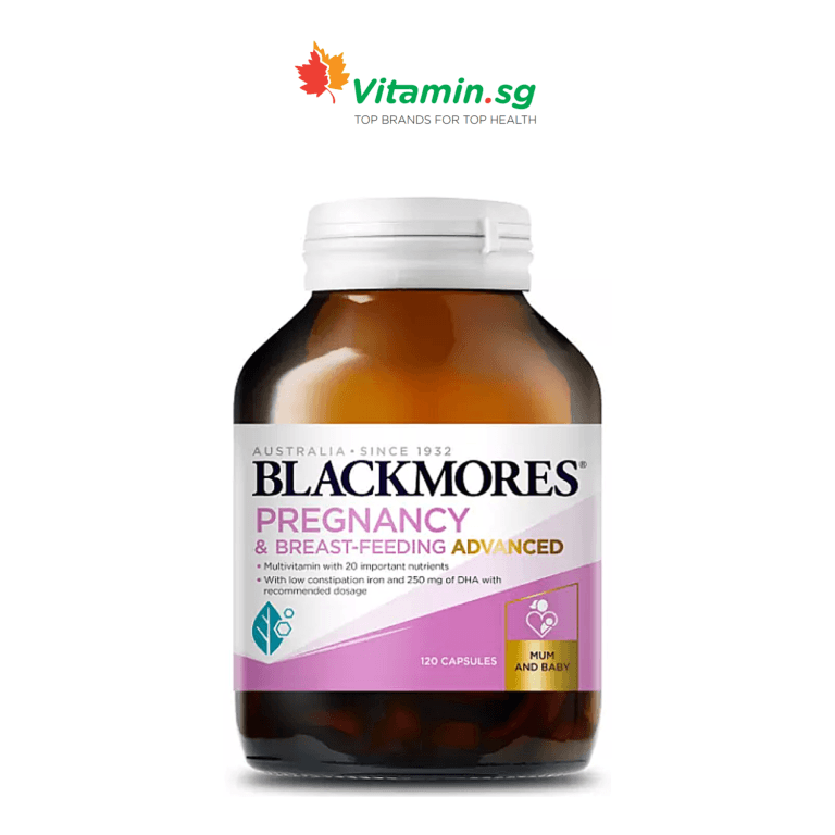 Blackmores Pregnancy & Breast-Feeding Advanced, 120 caps | Vitamin SG