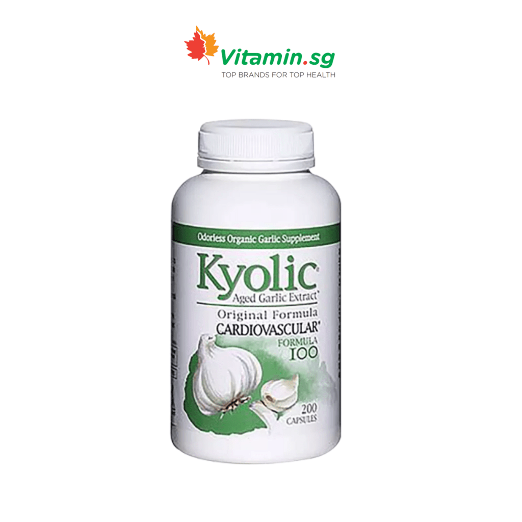 Kyolic #100 Aged Garlic Extract Cardiovascular, 200 caps | Vitamin SG