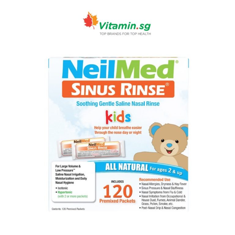 NeilMed Sinus Rinse for Kids Refill, 120 sachets | Vitamin SG