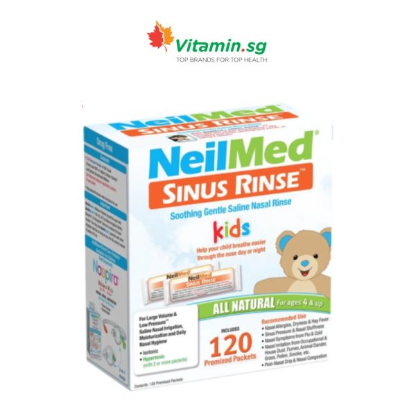 NeilMed Sinus Rinse for Kids Refill, 120 sachets | Vitamin SG