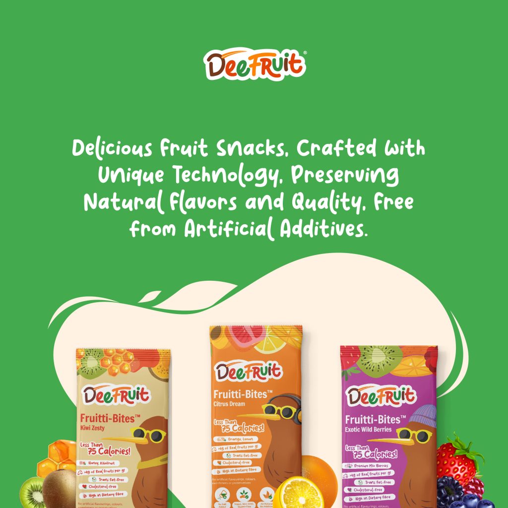 Bundle of 3 - DeeFruit Fruitti-Bites, Mix Flavours - The Trio | Vitamin SG